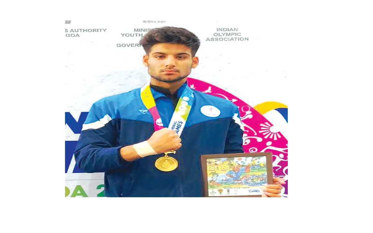 Mukeet Ellahi shines at 37th National Games in Goa - Greater Kashmir