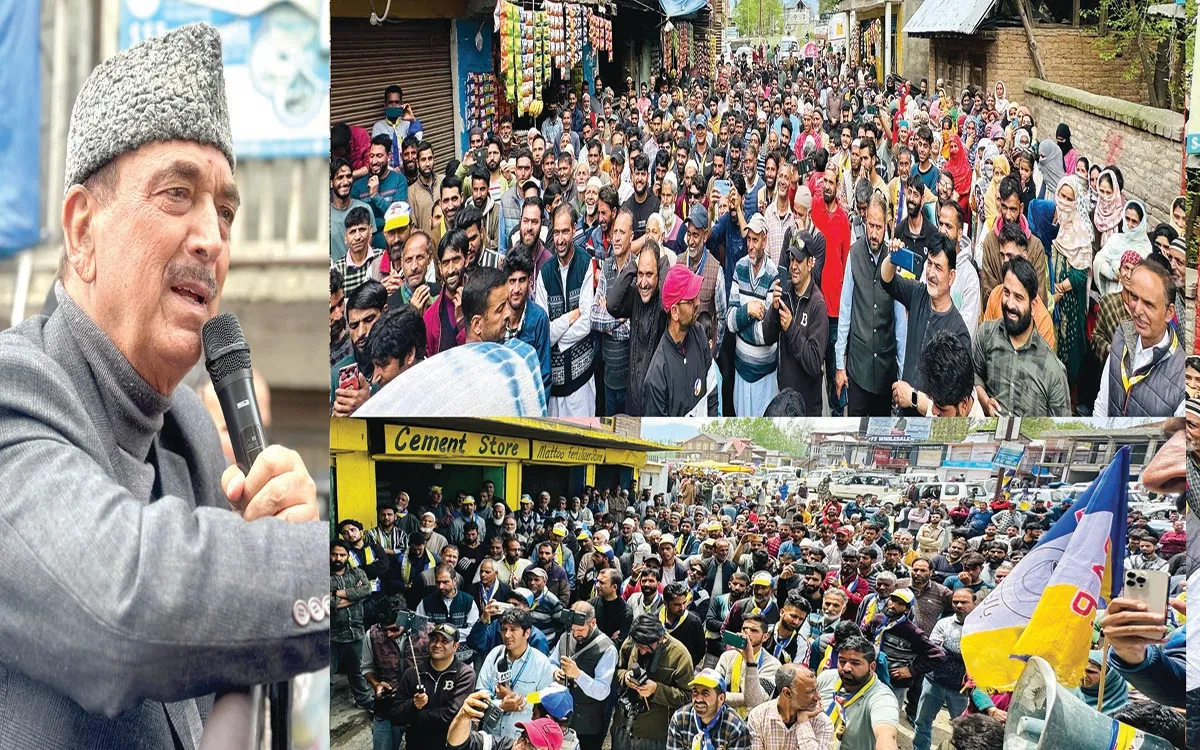 DPAP contesting Lok Sabha elections independently: Azad - Greater Kashmir