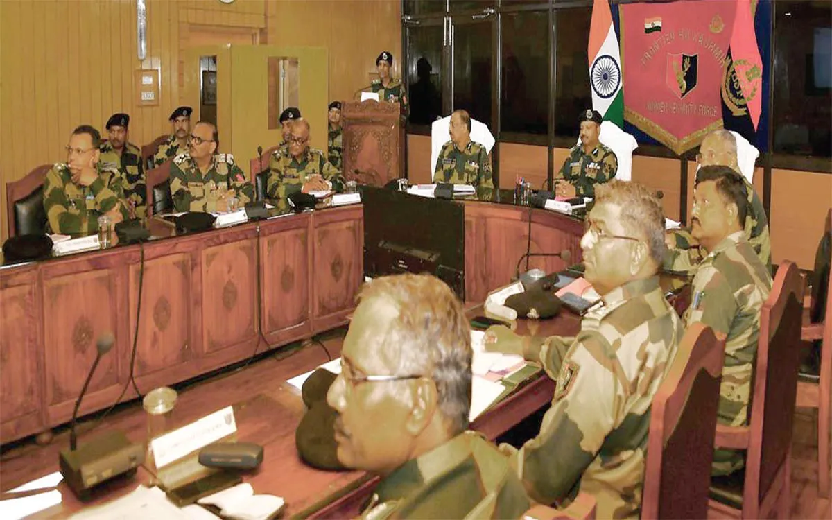 Dg Bsf Calls For Strengthening Anti Infiltration Grid Along Loc