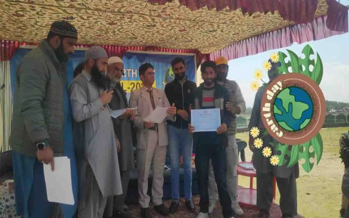 IHRO commemorates World Earth Day - Greater Kashmir