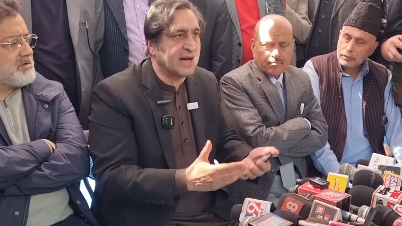Sajad Lone files nomination for Baramulla Lok Sabha seat - Greater Kashmir Sajad Lone files nomination for Baramulla Lok Sabha seat - Greater Kashmir