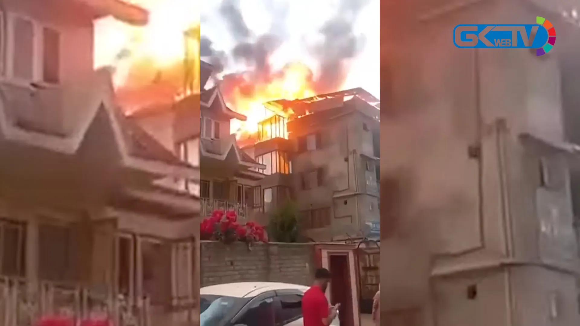 Fire breaks out in commercial structure in Rajbagh Srinagar - Greater ...