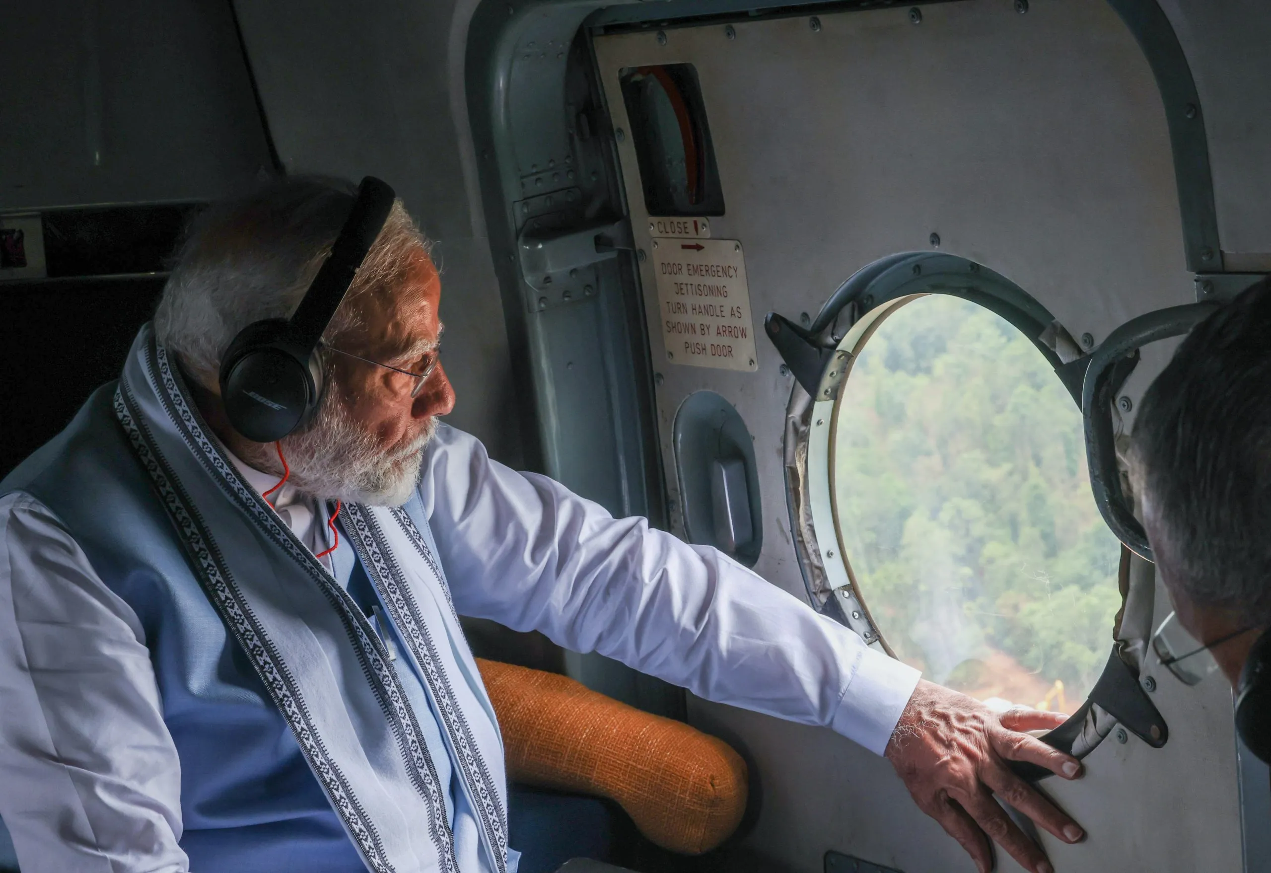 PM Modi undertakes aerial survey of landslide-hit Wayanad - Greater Kashmir