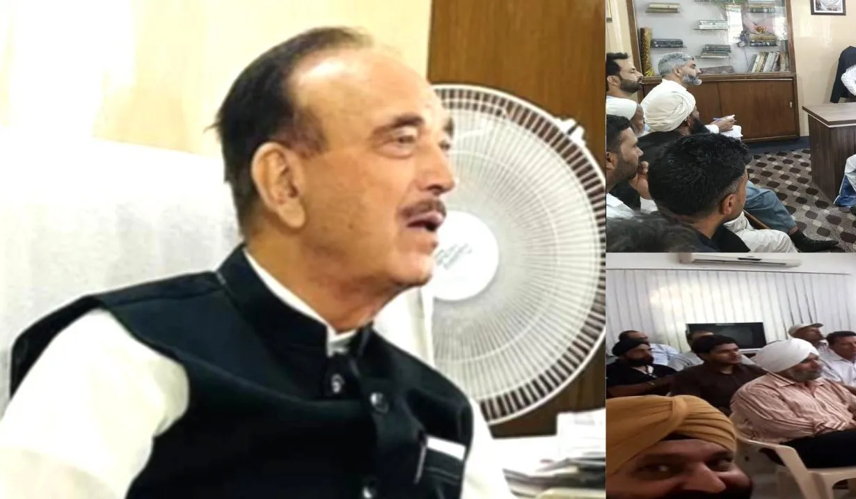 DPAP dismisses news of Azad's return to Congress - Greater Kashmir