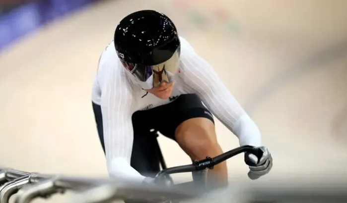 German Friedrich sets new world record in track cycling women's sprint ...