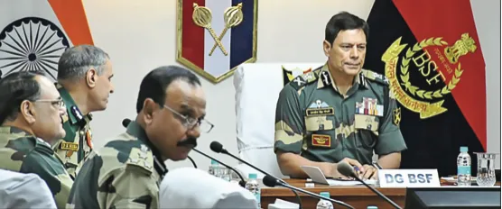 DG BSF reviews security situation along IB at Jammu Frontier - Greater ...