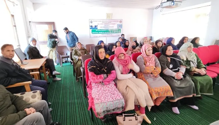 DLSA Ganderbal organises programme on POSH Act - Greater Kashmir